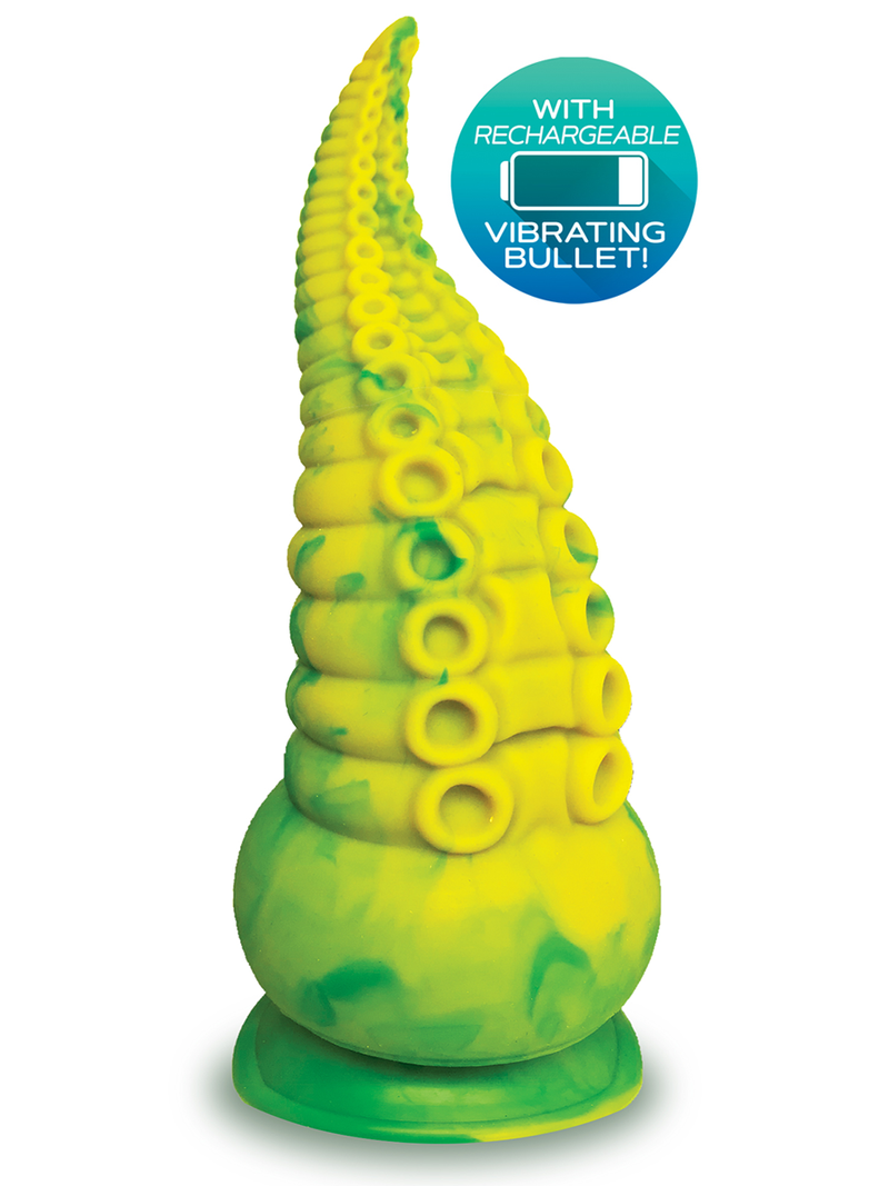 Alien Nation Octopod Silicone Rechargeable Vibrating Creature Dildo